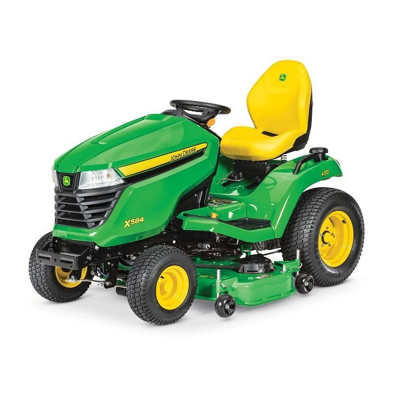 TONDEUSE AUTOPORTÉE JOHN DEERE X584 ÉJECTION LATÉRALE 137 CM – Berger ...